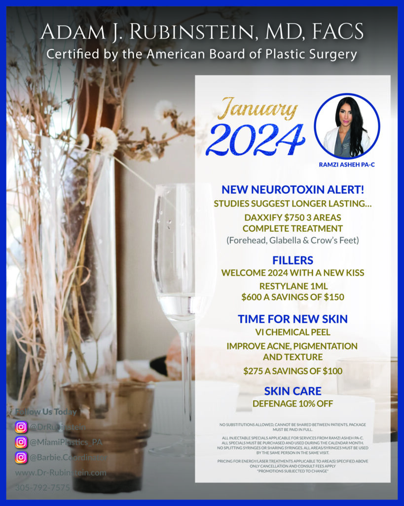 Plastic Surgery Specials | Adam J. Rubinstein, MD, FACS